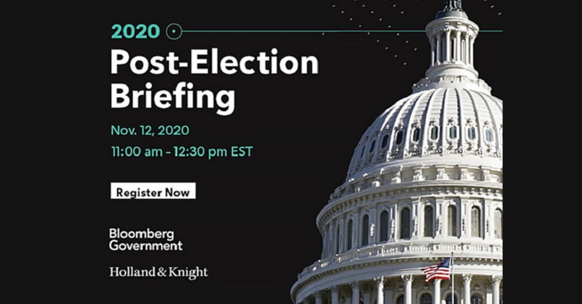 2020 Post-Election Briefing with Bloomberg Government | Events ...