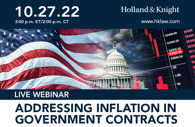 Addressing Inflation in Government Contracts | Events