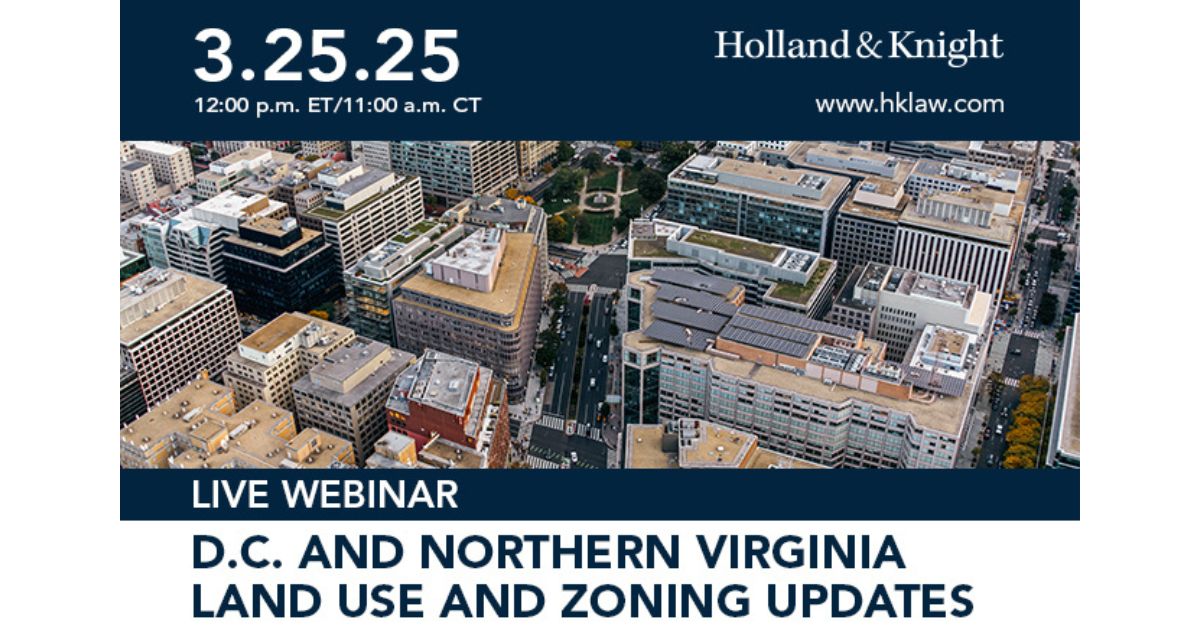 D.C. and Northern Virginia Land Use and Zoning Updates | Events ...