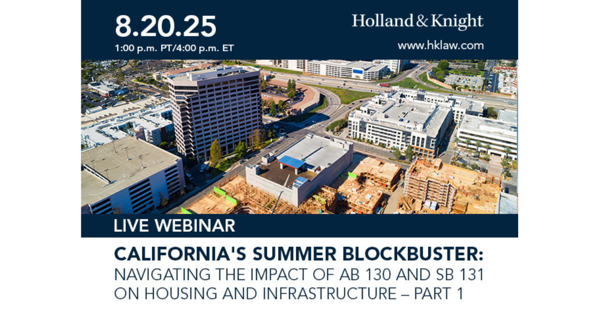 California's Summer Blockbuster: Navigating the Impact of AB 130 and SB ...