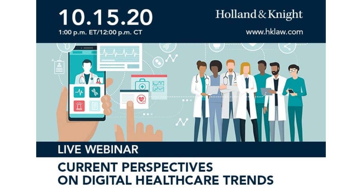 Current Perspectives on Digital Healthcare Trends | Events | Holland ...