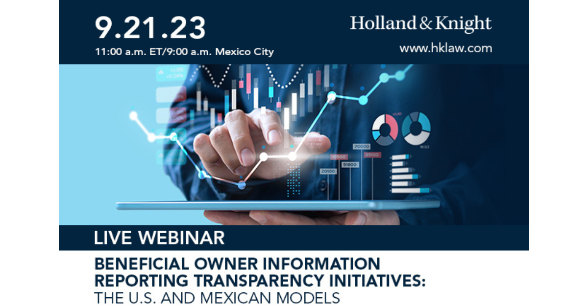 Beneficial Owner Information Reporting Transparency Initiatives: The U ...